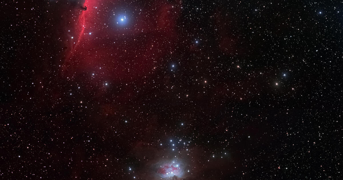 Orion Belt Complex | Telescope Live